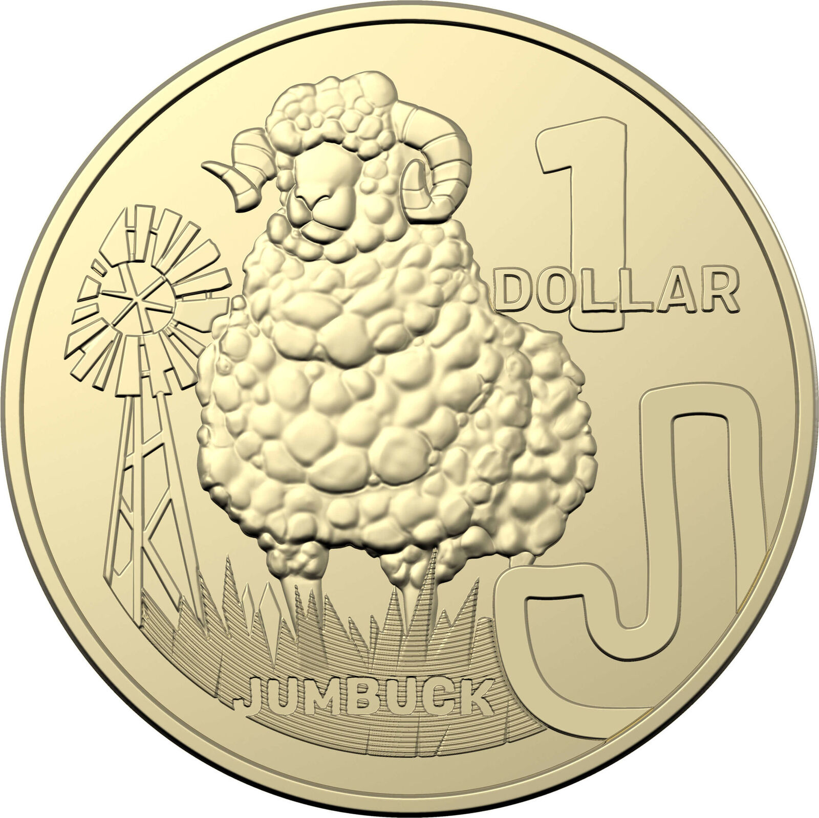 2022 $1 Great Aussie Coin Hunt 3 – Letter 'U' coin - Aussie Coins and Notes