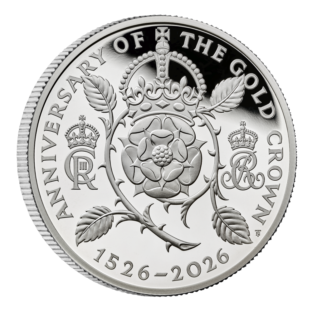 2026 £5 500 Years of the Crown Silver Proof Coin - Aussie Coins and Notes