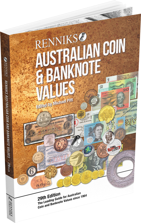 Hardcover Australian Coin & Banknote Values Book - Renniks 28th Edition ...